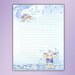 Elephant Printable Stationery-kids Stationary-animal Writing Paper Set ...