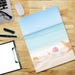 Beach Printable Stationery Digital Download,printable Writing Paper ...