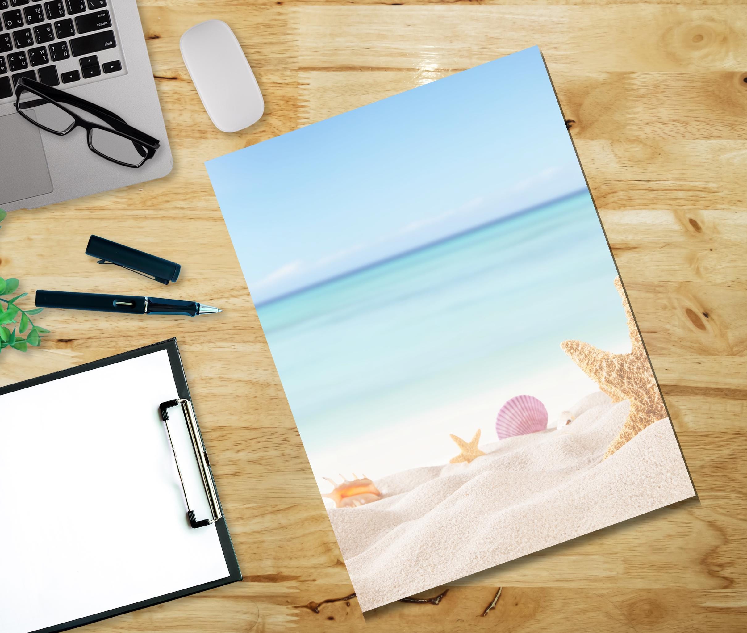Beach Printable Stationery Digital Download,printable Writing Paper ...
