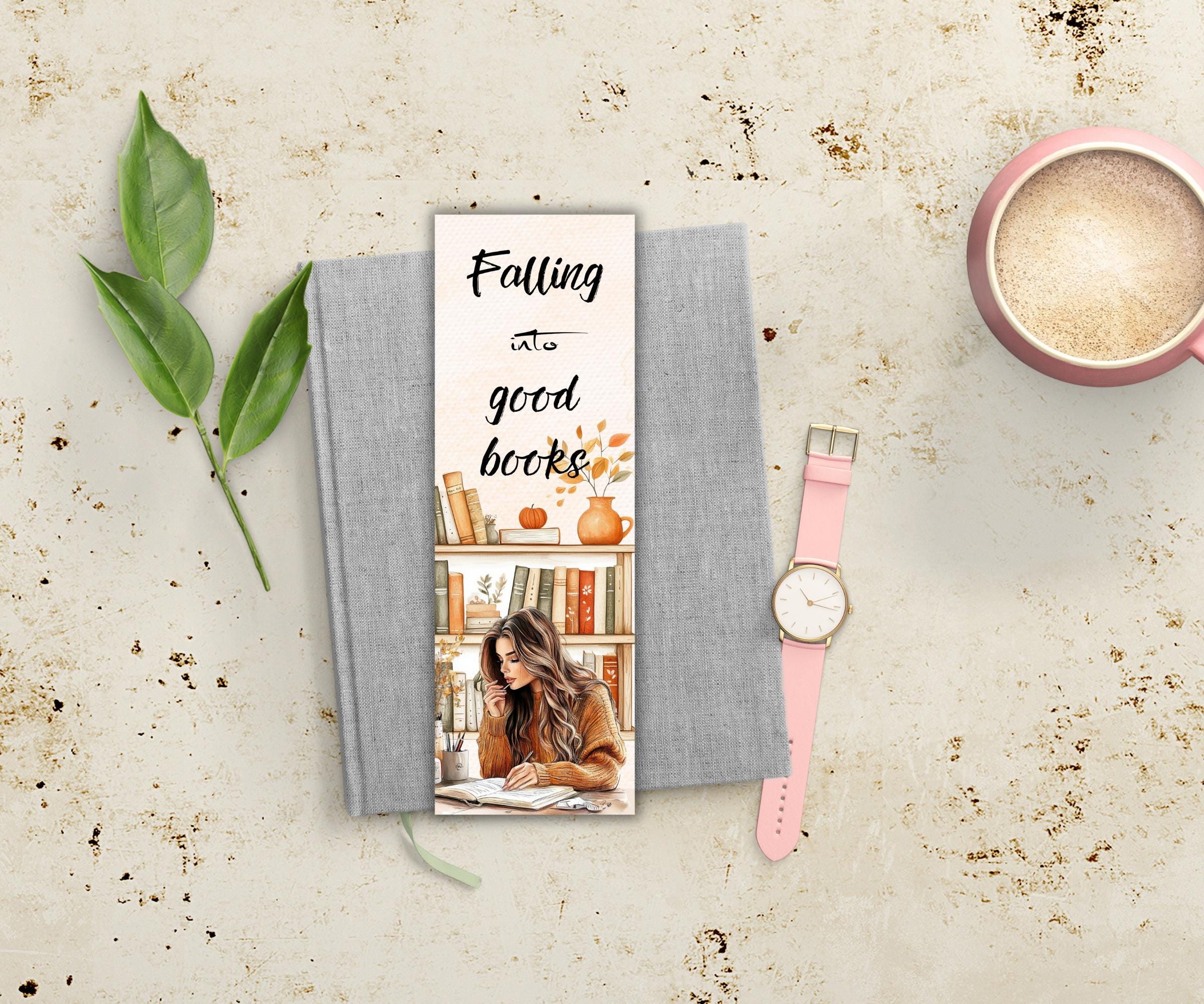 Autumn Reading Printable Bookmarks Bundle-fall Autumn Bookmark-cute ...