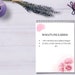 Watercolor Pink Flower Printable Stationery,love Letter Set, Loral ...
