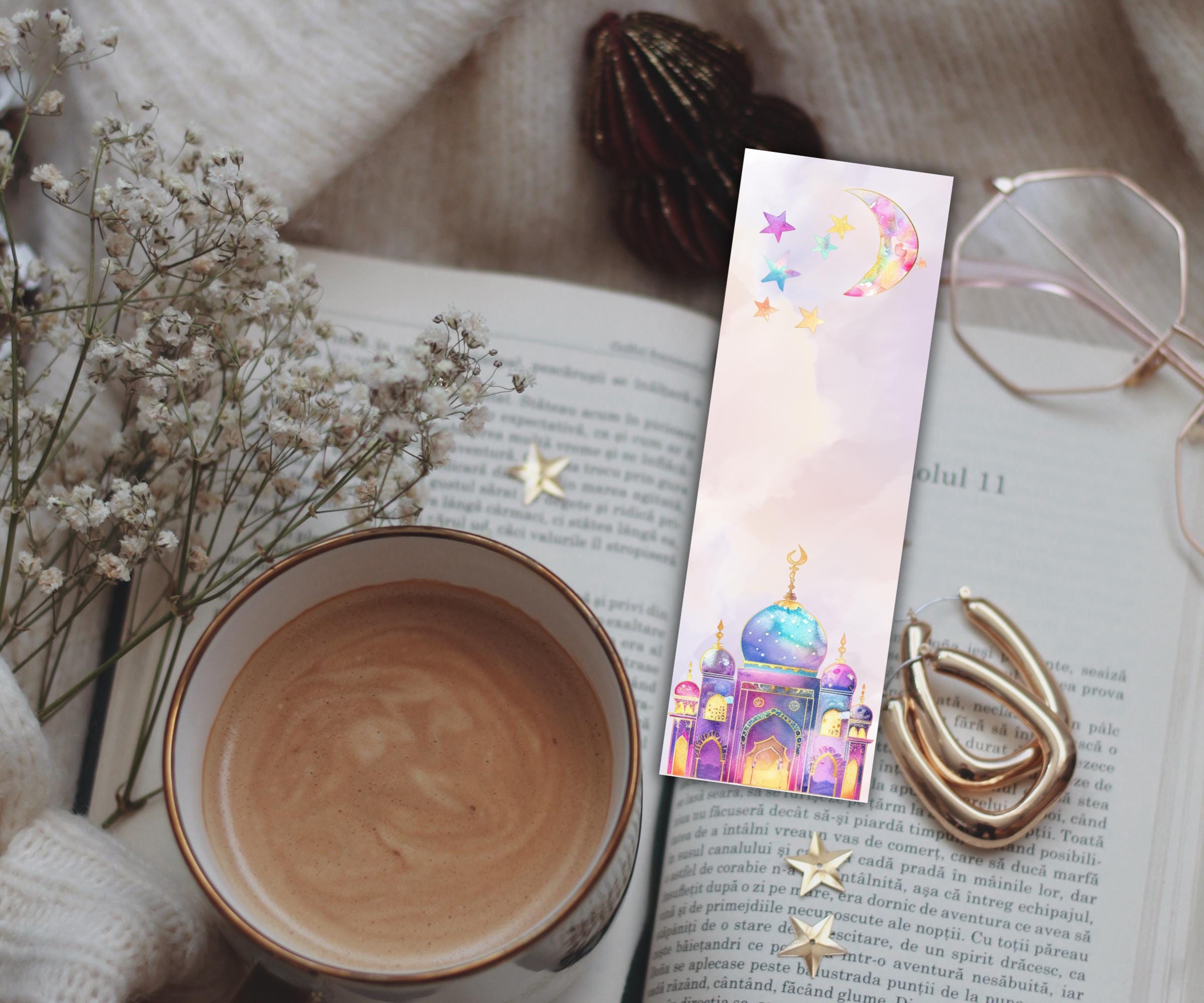 Watercolor Muslim PRINTABLE Bookmark Set-ramadan Bookmark-islamic ...