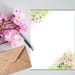 Watercolor Flower Writing Paper Unlined Lined A4/A5/US Letter-printable ...
