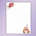 Capybara Lover Printable Stationery-adorable Capybara-animal Writing ...