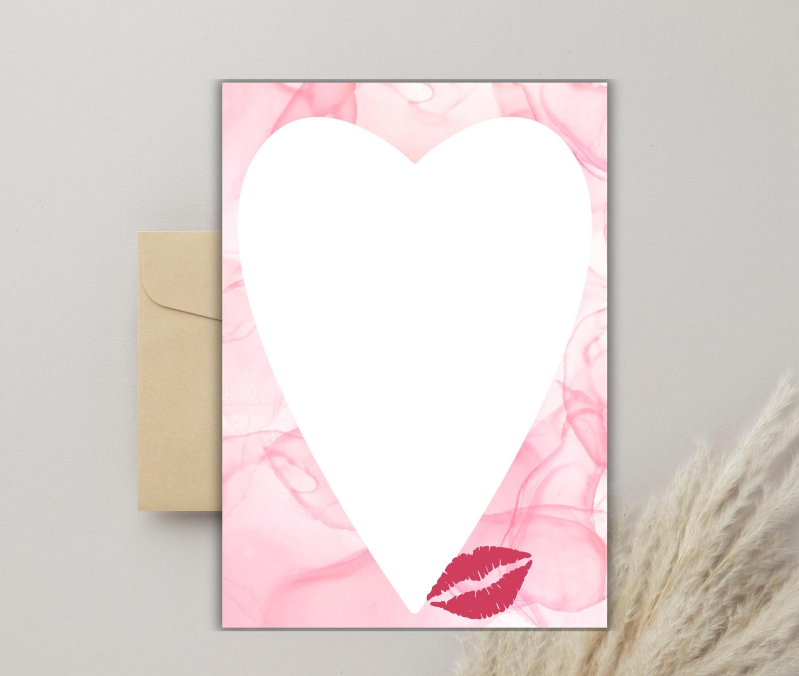 Hearts Printable Stationery-valentine's Day Printable Writing Paper ...