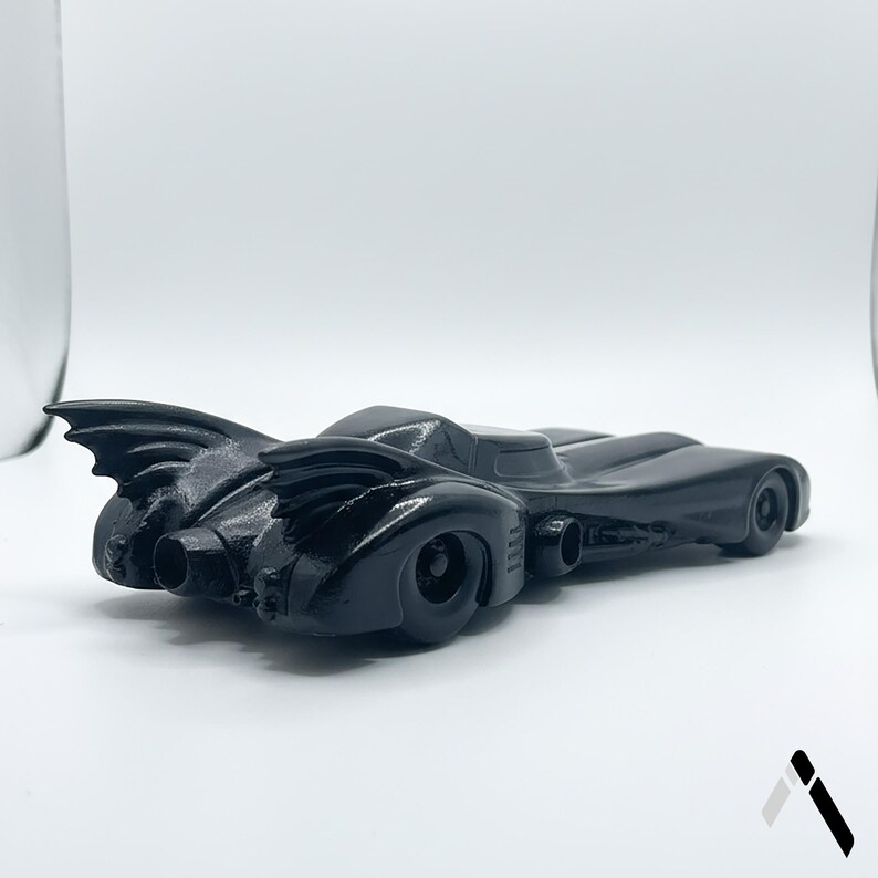 Batman Classic Batmobile Miniature – Iconic Superhero Car Collectible ...