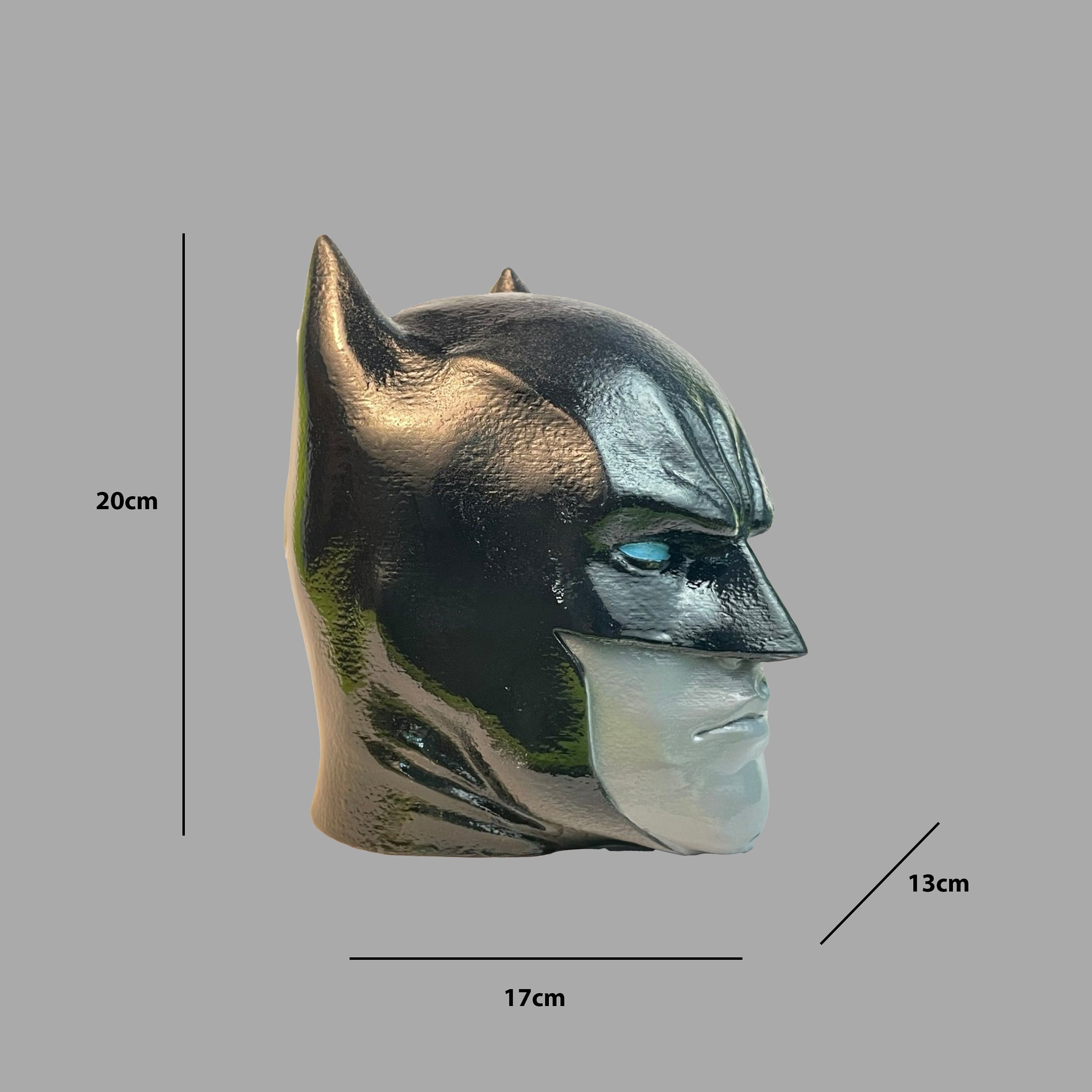 Batman Head Statue & Headphone Stand - Etsy