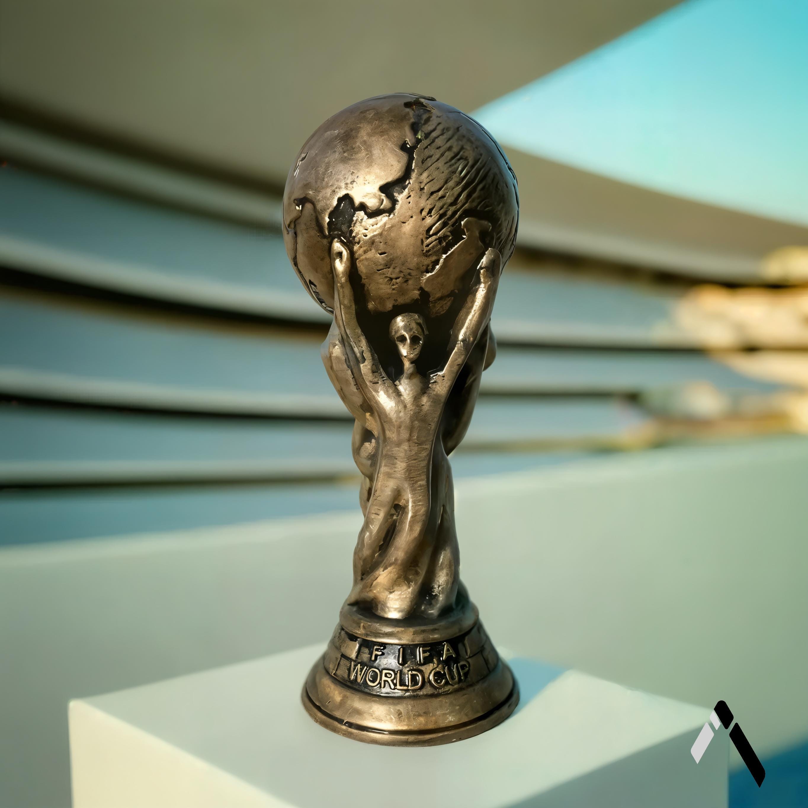 FIFA Trophy Scale Model – Soccer World Cup Replica, Detailed Football ...