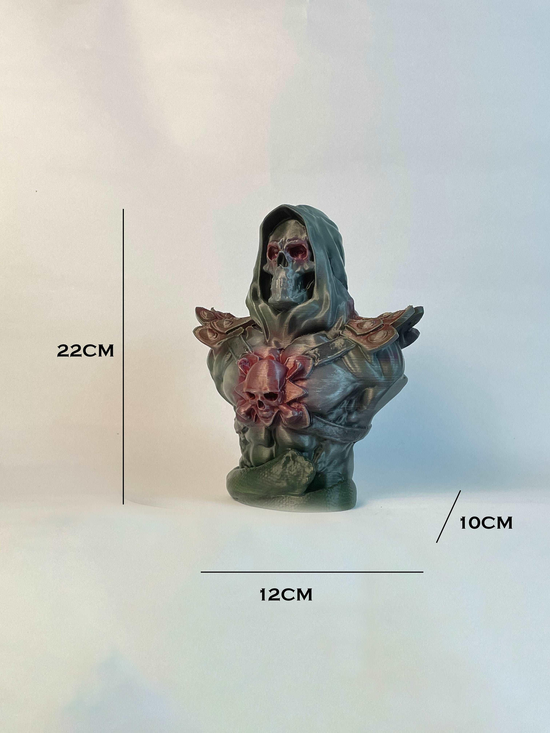 Skeletor Bust Sculpture He-man, Masters of the Universe Collectible ...