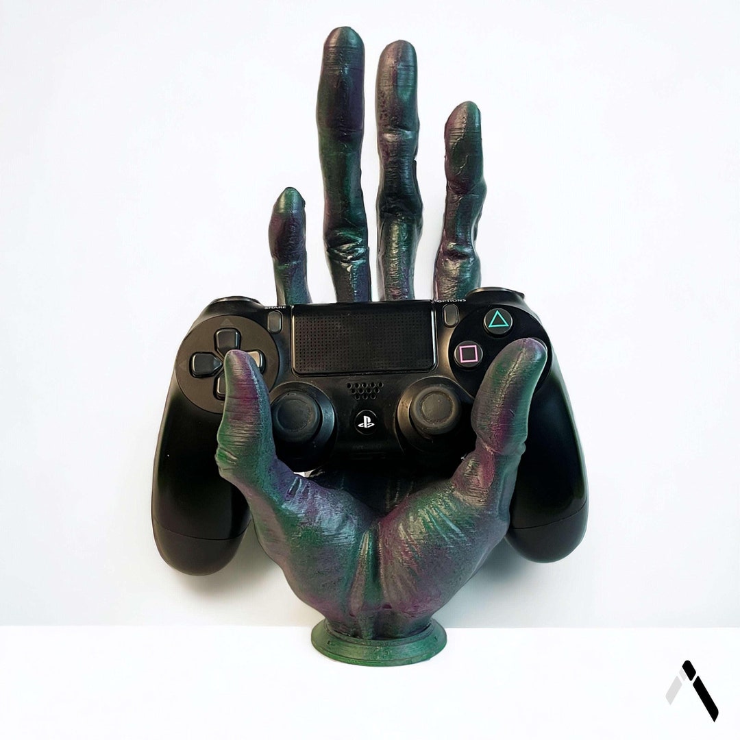 Alien Hand Controller Holder, PS5 Controller Stand, Gaming Desk Decor ...