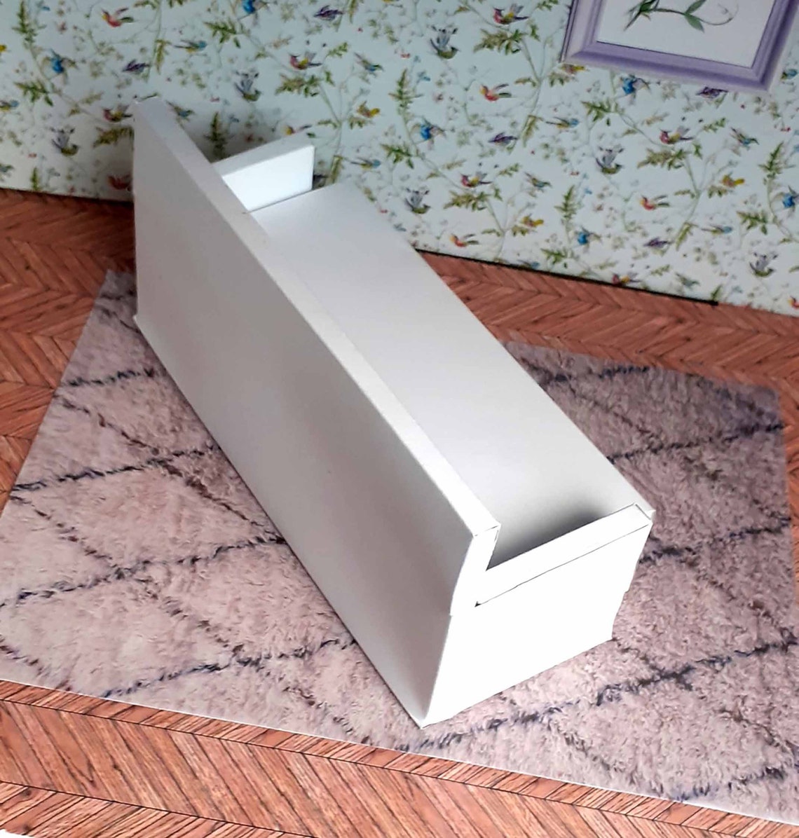 DIY the White Sofa Made of Paper. Scale 1:14. Patterns and Video ...