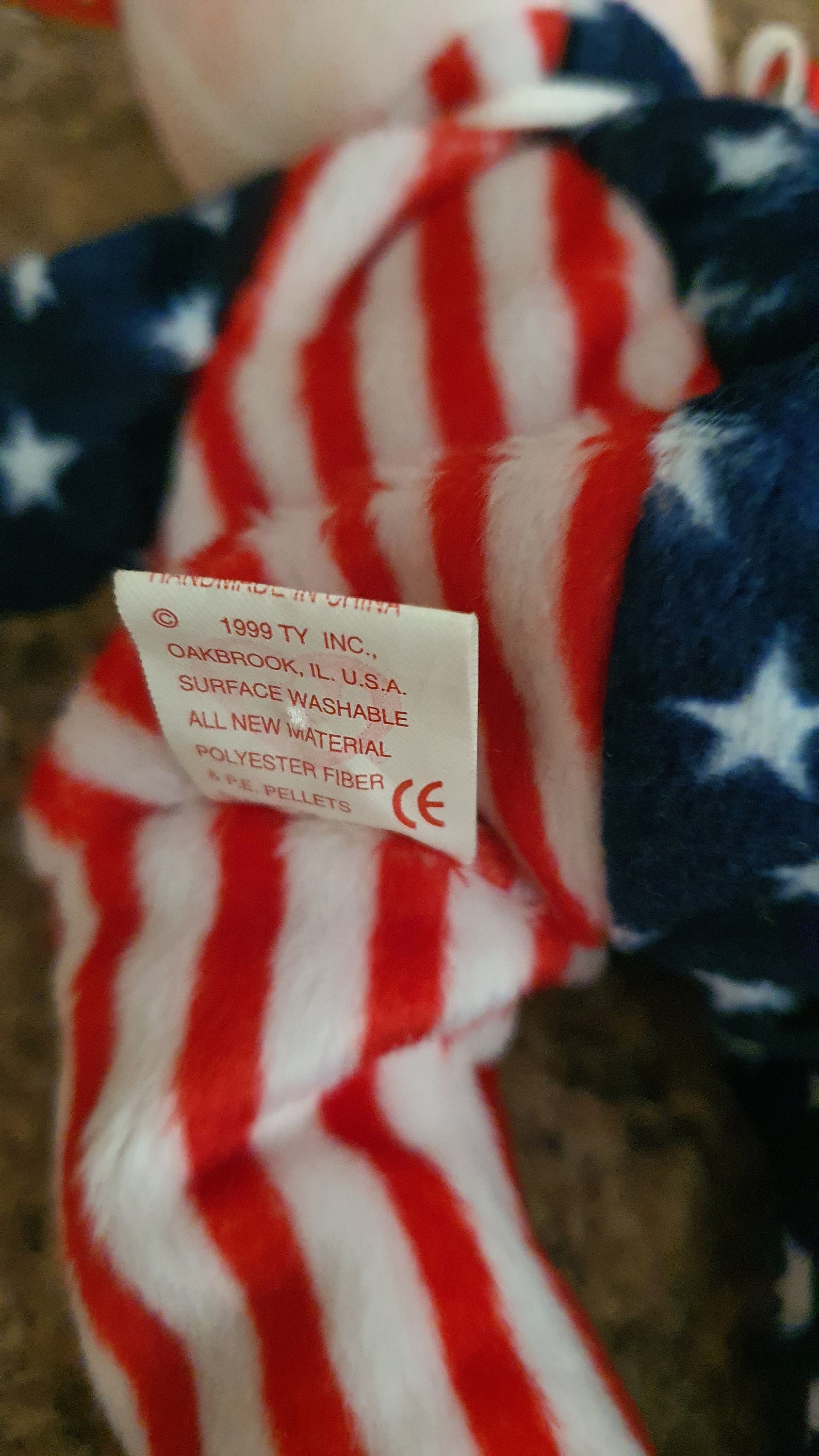 Ty Spangle American Beanie Baby - Etsy