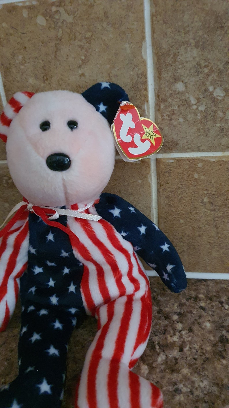 Ty Spangle American Beanie Baby - Etsy