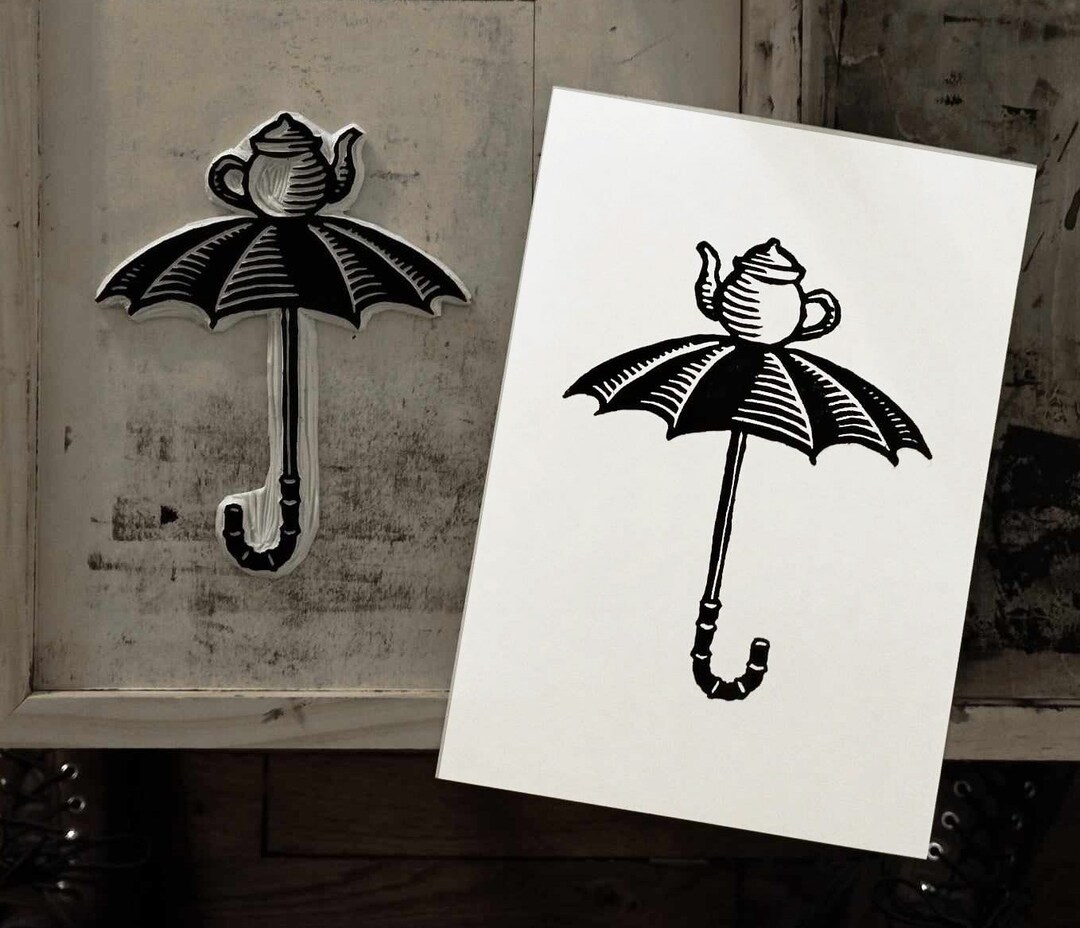 A Tribute to Magritte: It's Raining Tea, Isn't It? - Etsy