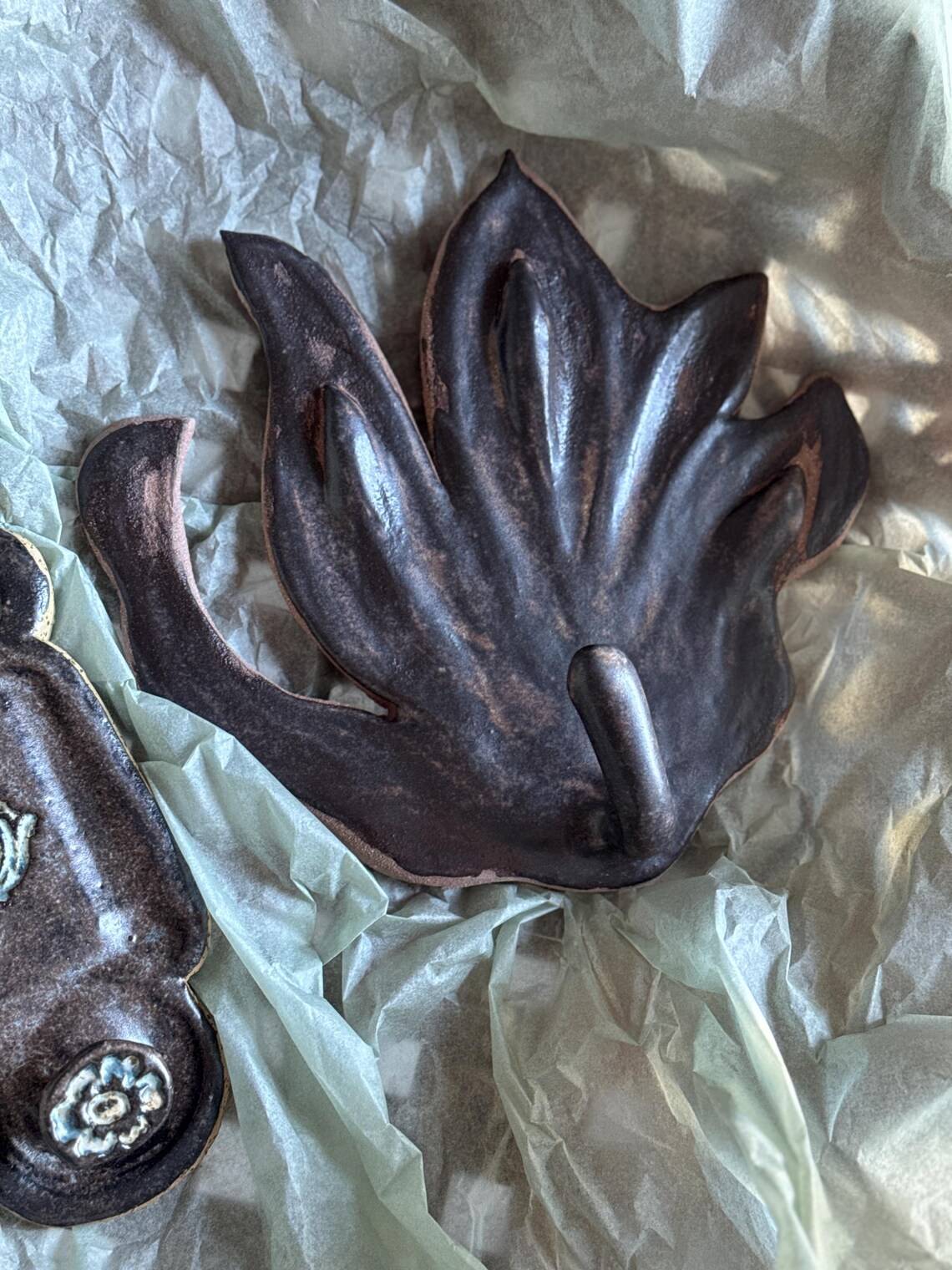 Handcrafted Ceramic Wall Hook: Unique Pottery Sculpture Coat Hook - Etsy