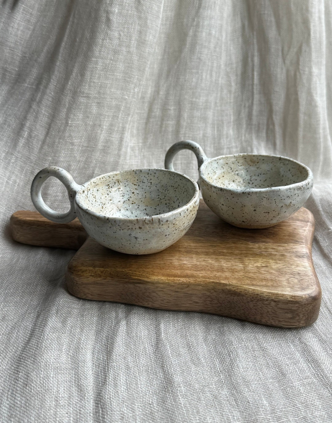 Pottery Espresso Cup Handmade Farmhouse Pottery Small Cup Set Speckled ...