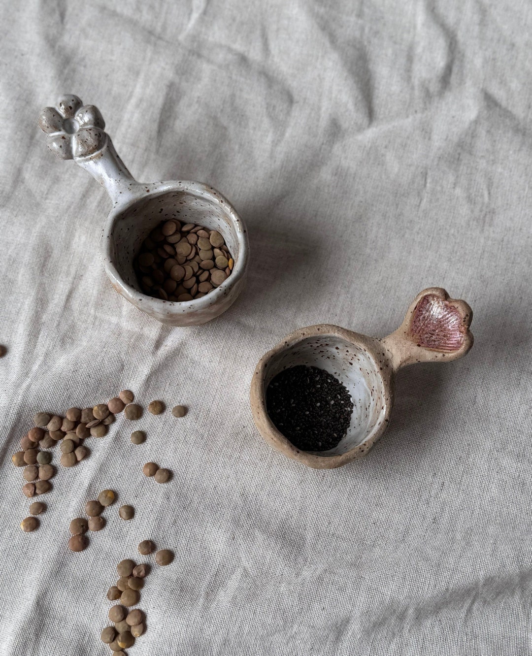 Ceramic Measuring Cup Pottery Decorative Measuring Cup Minimal Kitchen ...