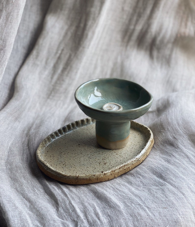 Ceramic Bakhoor Burner handmade Bakhoor Stand rustic Arabic - Etsy