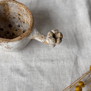 Handmade Ceramic Tea Infuser: Rustic Stoneware Pottery Herbal Strainer - Etsy