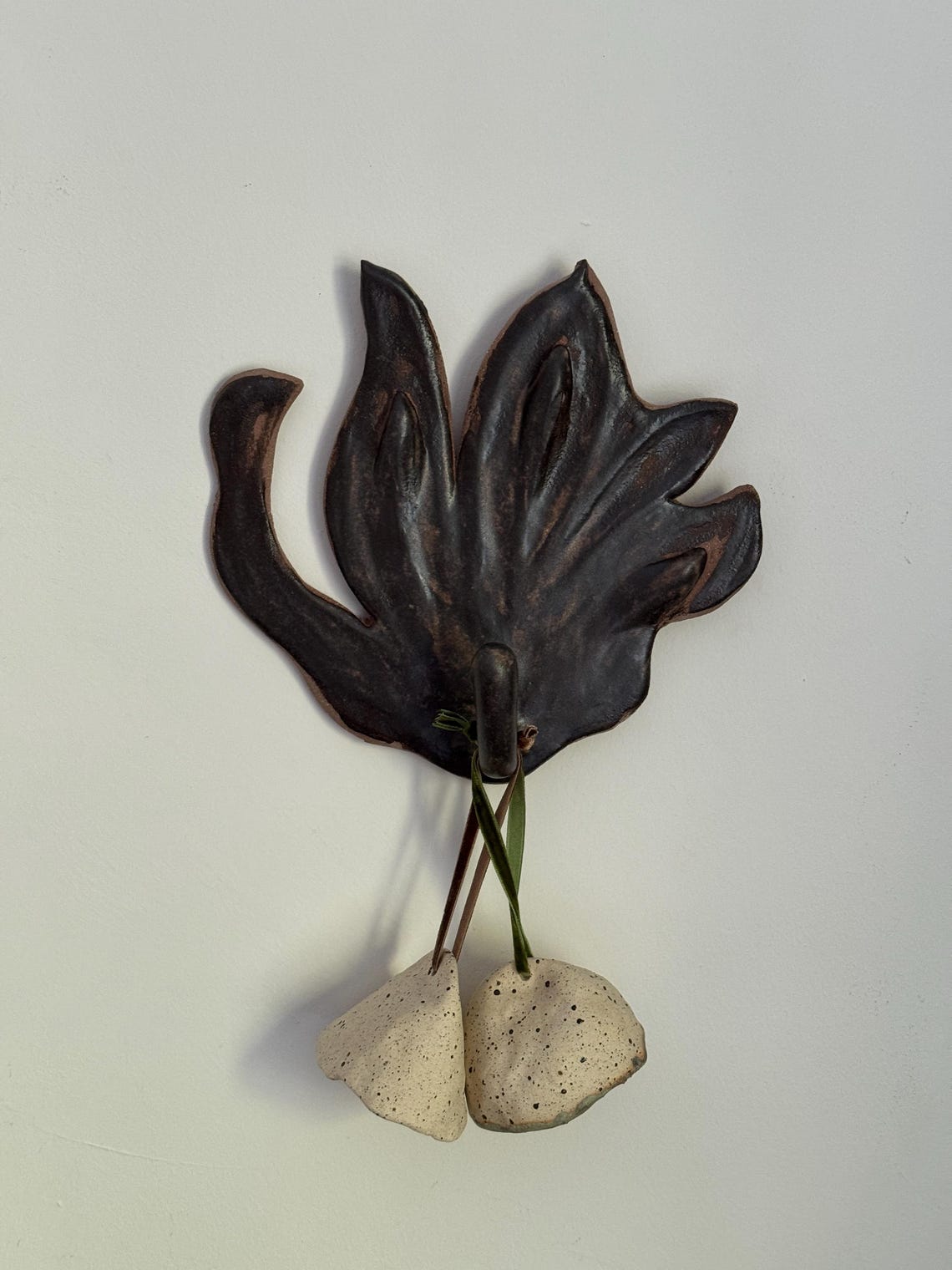 Handcrafted Ceramic Wall Hook: Unique Pottery Sculpture Coat Hook - Etsy