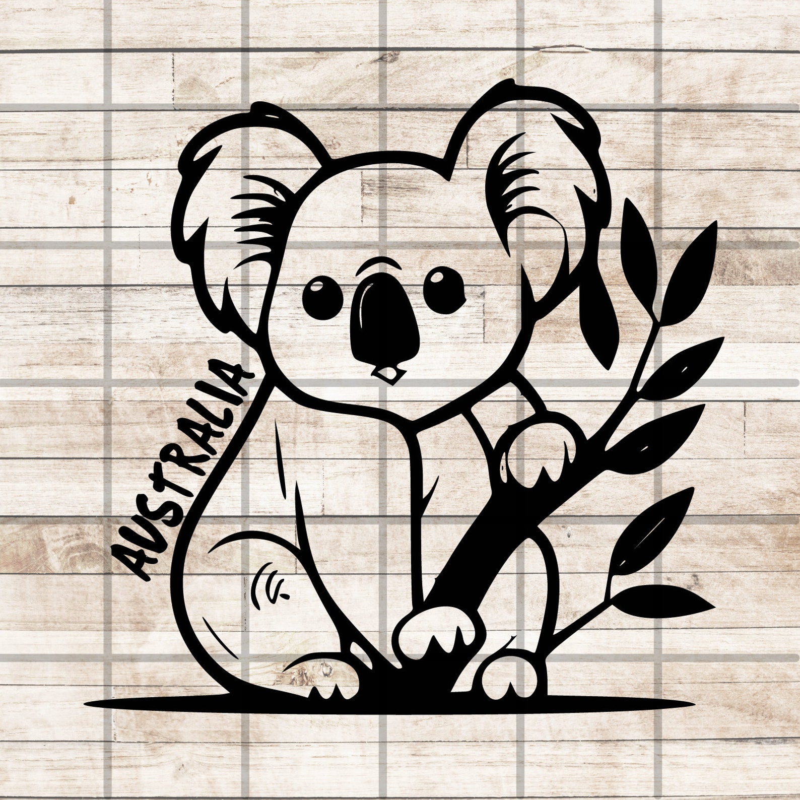 Koala Svg | Koala Svg Cut File | Animal Svg | Australian Wild Life ...