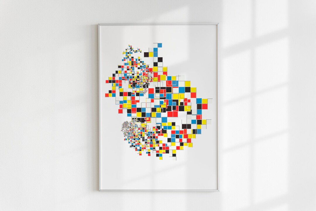 Generative Art, Collection With Ukraine in Heart, Generative Design ...