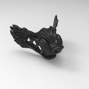 Wolf Mask STL – 3D Printable Files for Cosplay, Decorations, and More ...