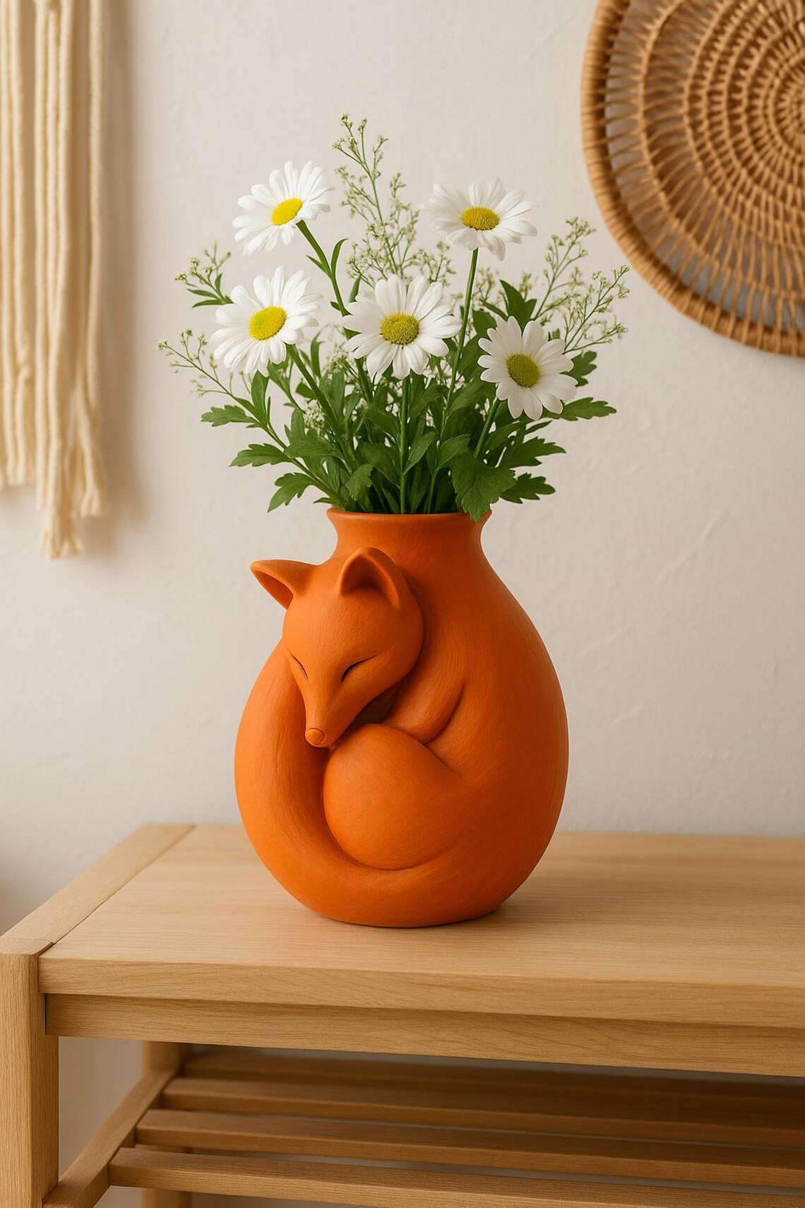 Fox Vase 3D Model STL: Modern Minimalist Planter (digital Download) - Etsy