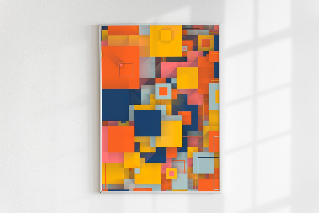 Generative Art, Collection Cubism Ordinary, Generative Design Poster ...