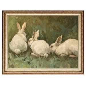 Animal Art Bunny Rabbit Print Wall Art Vintage Prints PRINTABLE Digital ...