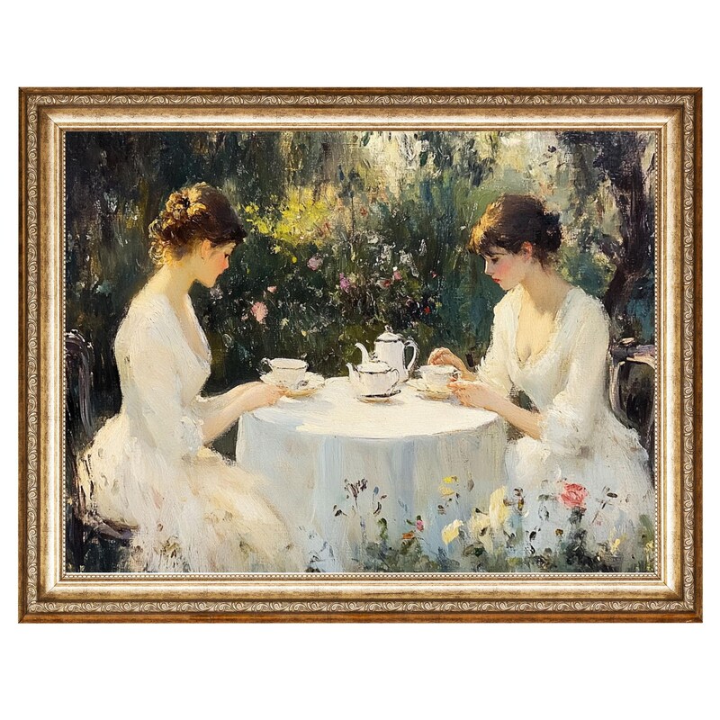 Tea Time Art - Etsy