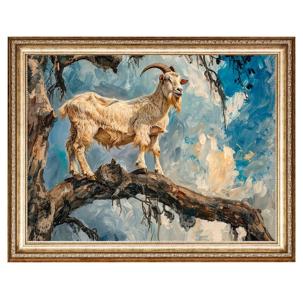 Antique Goat - Etsy