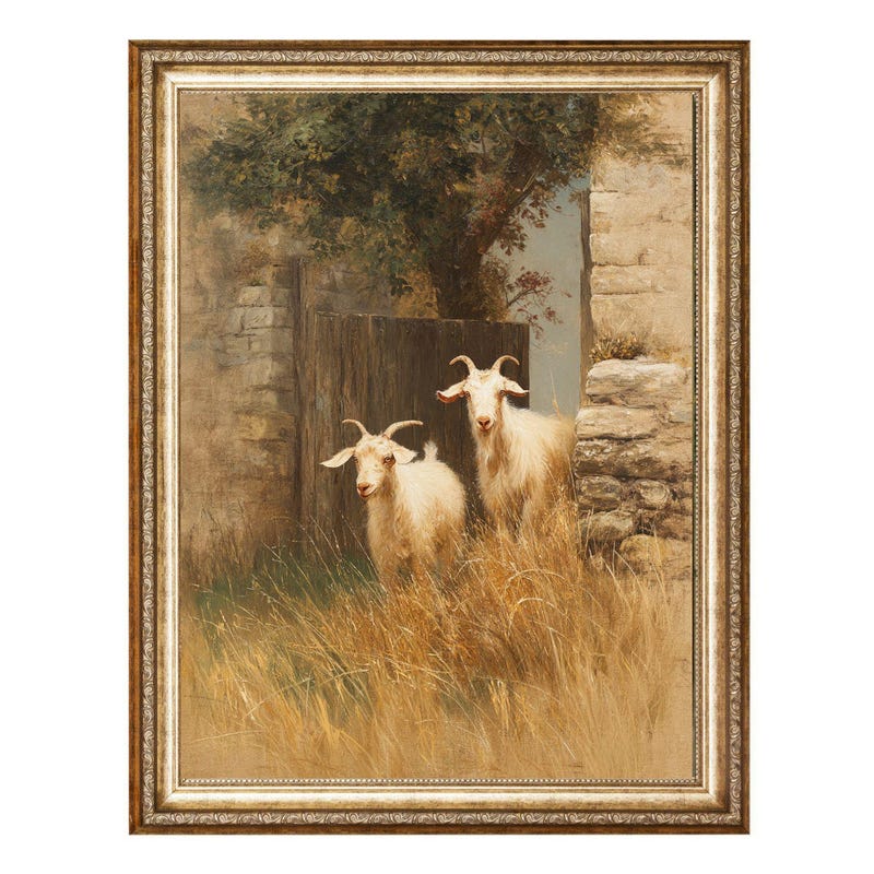 Goat Paintings - Etsy