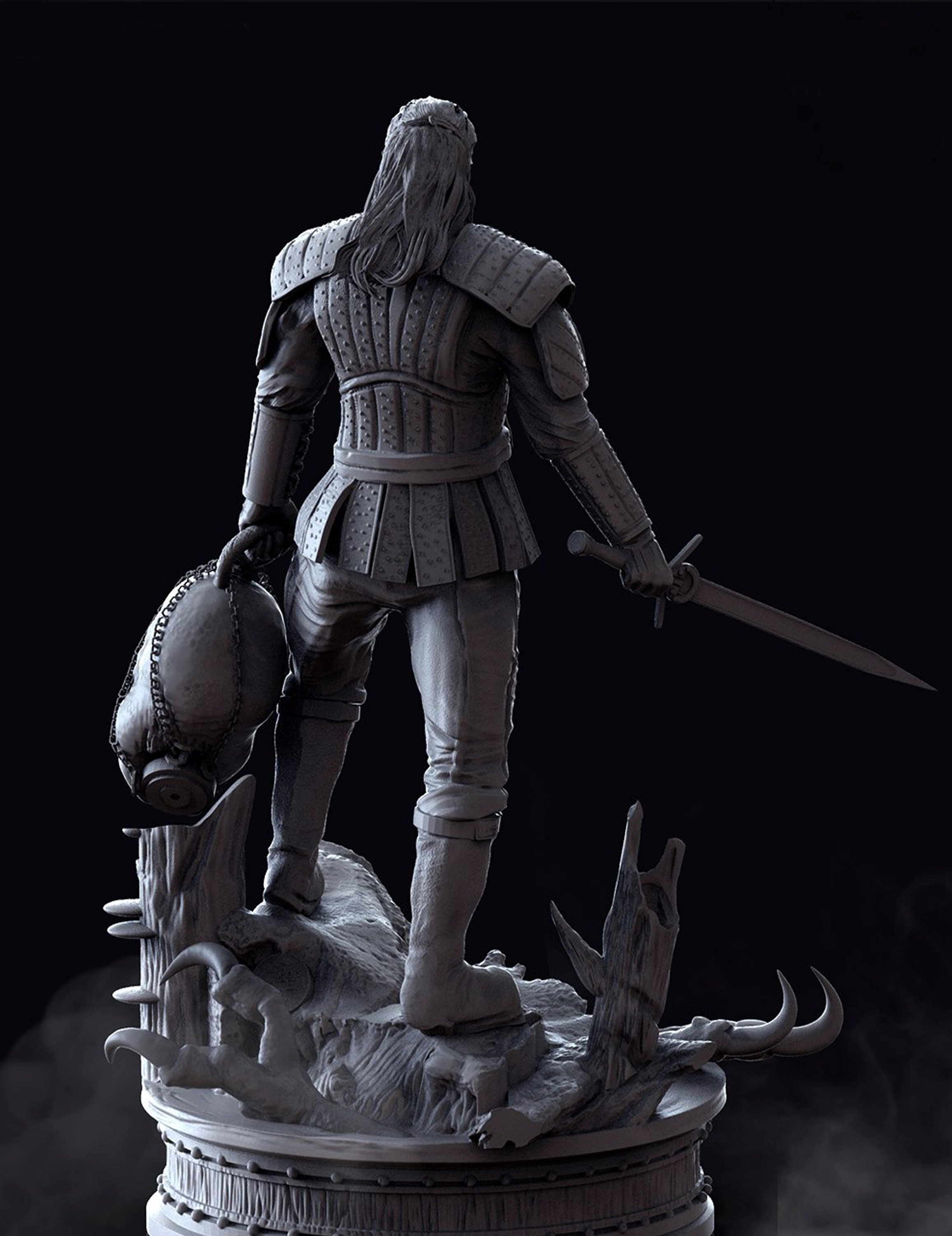 The Witcher STL File for 3D Print - Etsy UK
