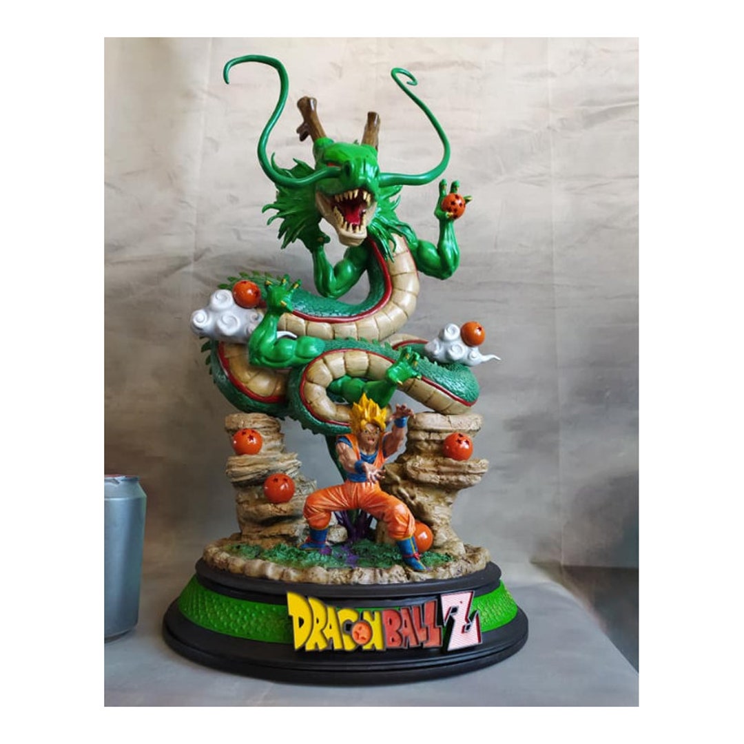 Anime Dragon Shenron Goku STL File for 3D Print - Etsy