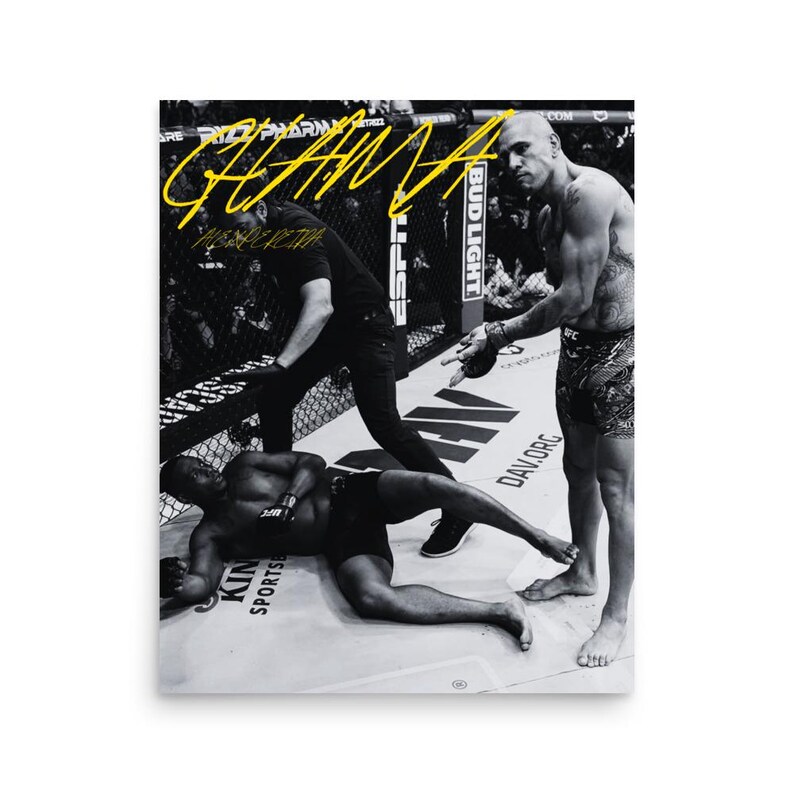 Alex Pereira Poster / Chama Poster / Alex Poatan Pereira / Chama / UFC ...