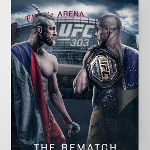 UFC 303 Limited Edition Poster / Pereira Vs Prochazka UFC 303 Poster ...