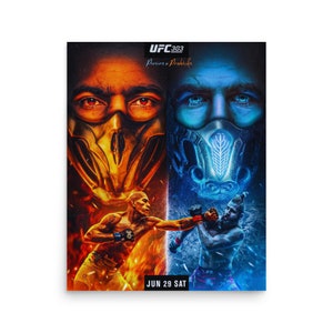 UFC 303 Limited Edition Poster / Pereira Vs Prochazka UFC 303 Poster ...