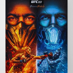 UFC 303 Limited Edition Poster / Pereira Vs Prochazka UFC 303 Poster ...