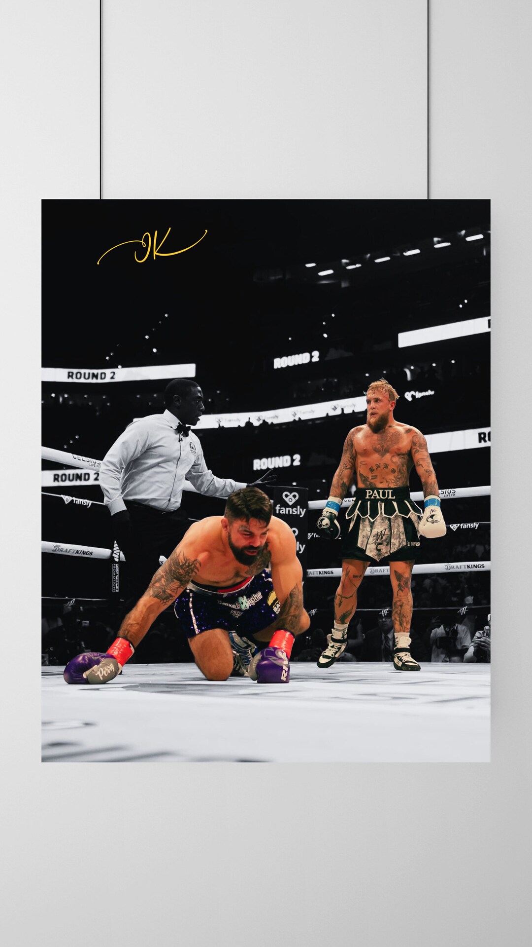 Limited Edition / Jake Paul Poster / Jake Paul Vs Mike Perry Poster ...