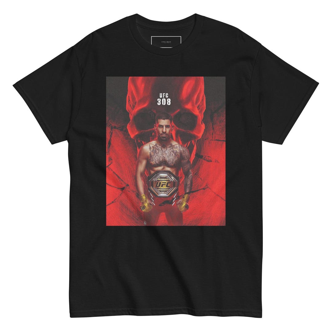 UFC 308 Limited Edition / Ilia Topuria T-shirt / UFC 308 T-shirt ...
