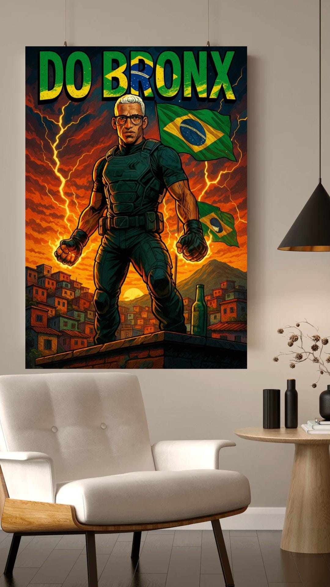 Limited Edition / Charles Oliveira Poster / Do Bronx Poster / Brazilian ...