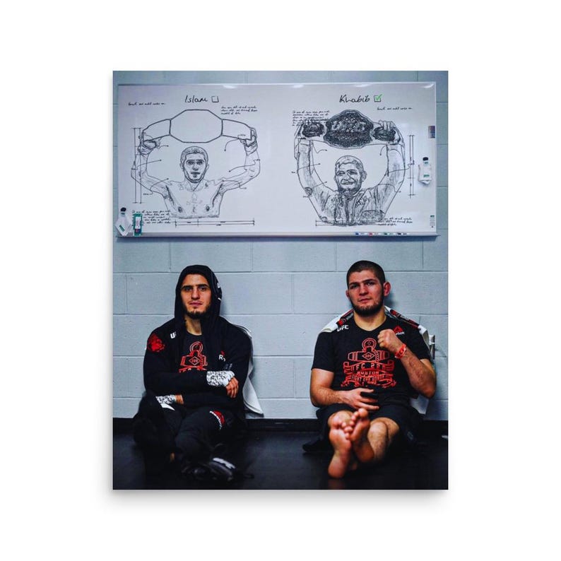 Khabib & Islam UFC Poster: Museum-quality Matte Print - Etsy
