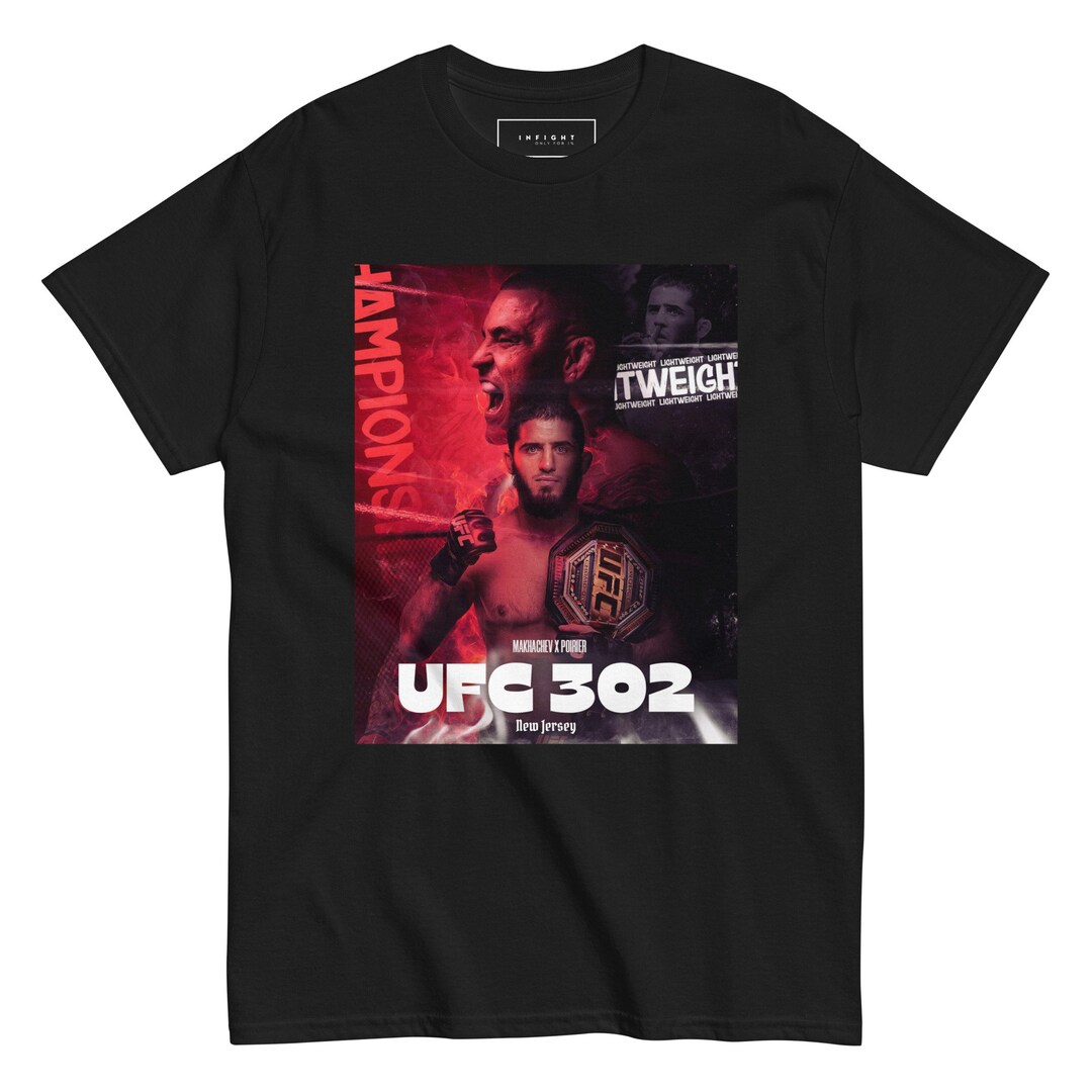 UFC 302 Limited Edition Poster / Islam Makhachev Vs Dustin Poirier ...