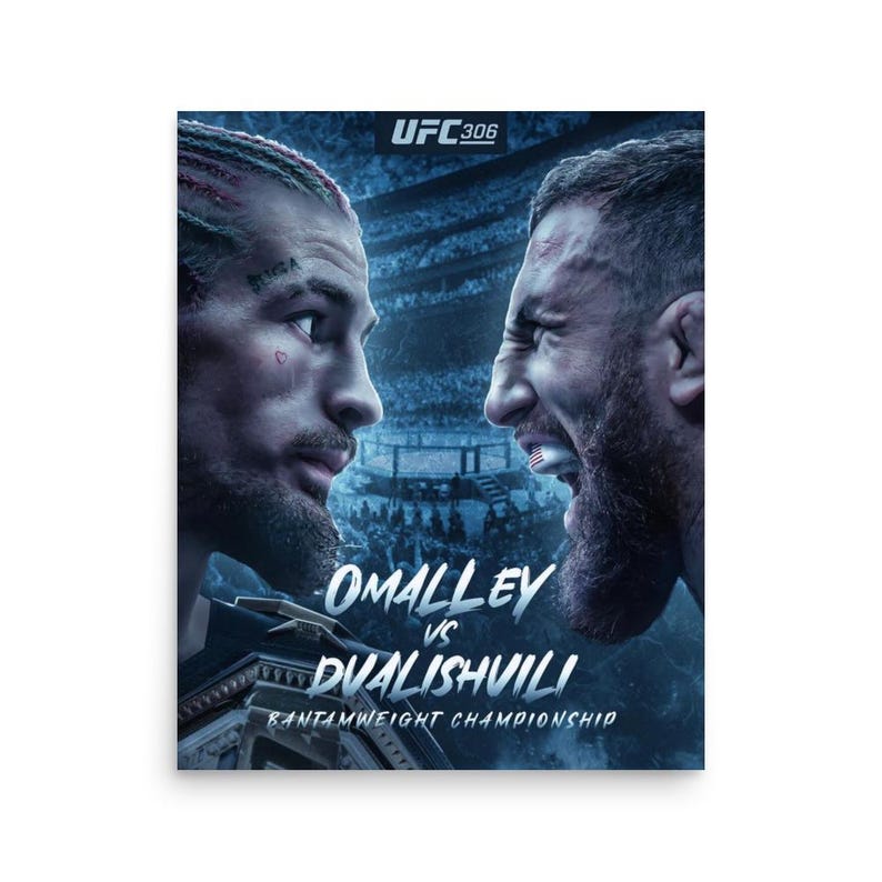 UFC 306 Limited Edition Poster / Sean O'malley Poster / Suga Show ...