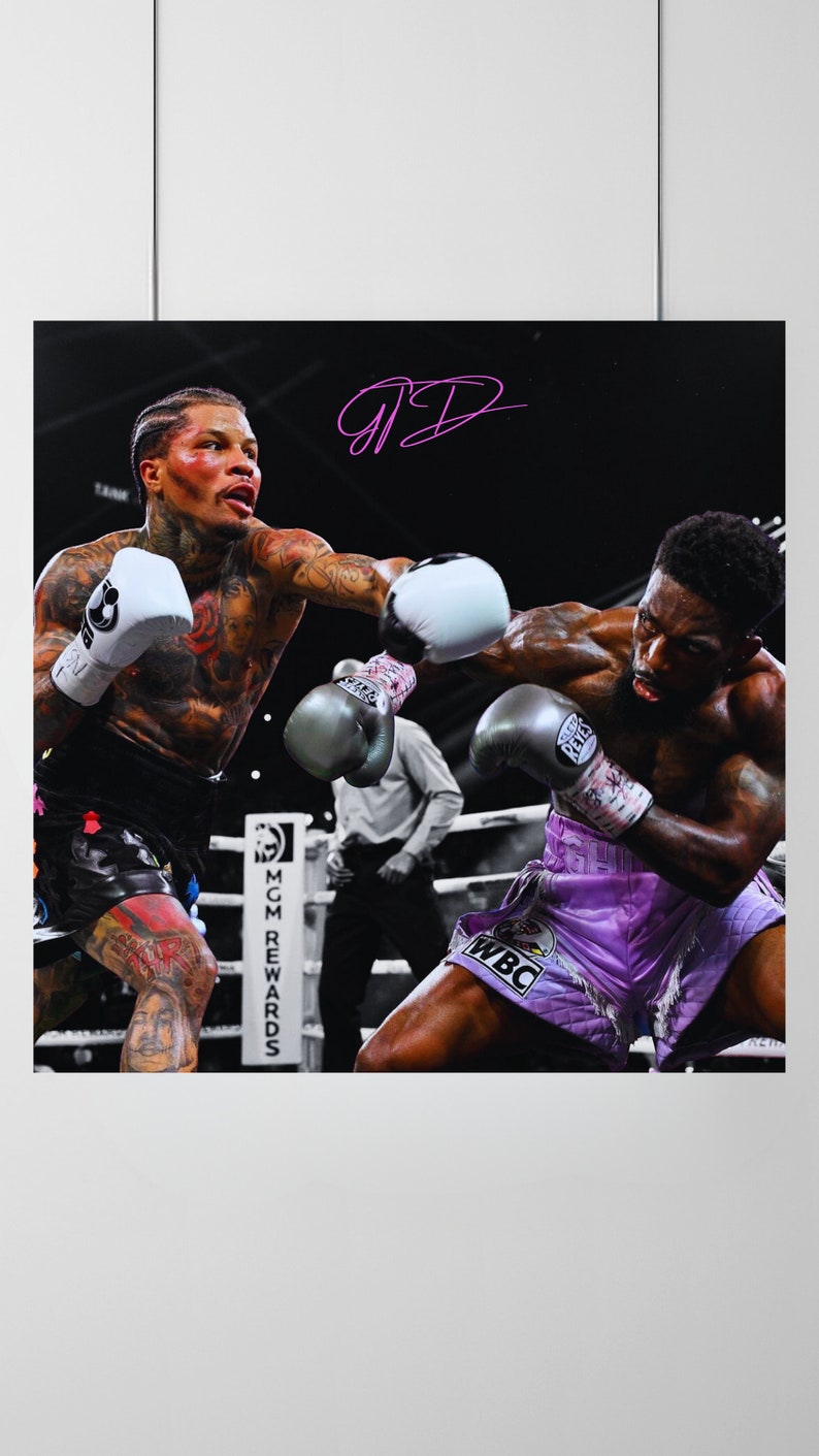 Limited Edition / Gervonta Davis Poster / Tank Davis Poster / GTD ...