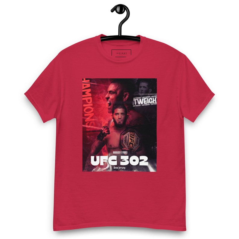 UFC 302 Limited Edition Poster / Islam Makhachev Vs Dustin Poirier ...