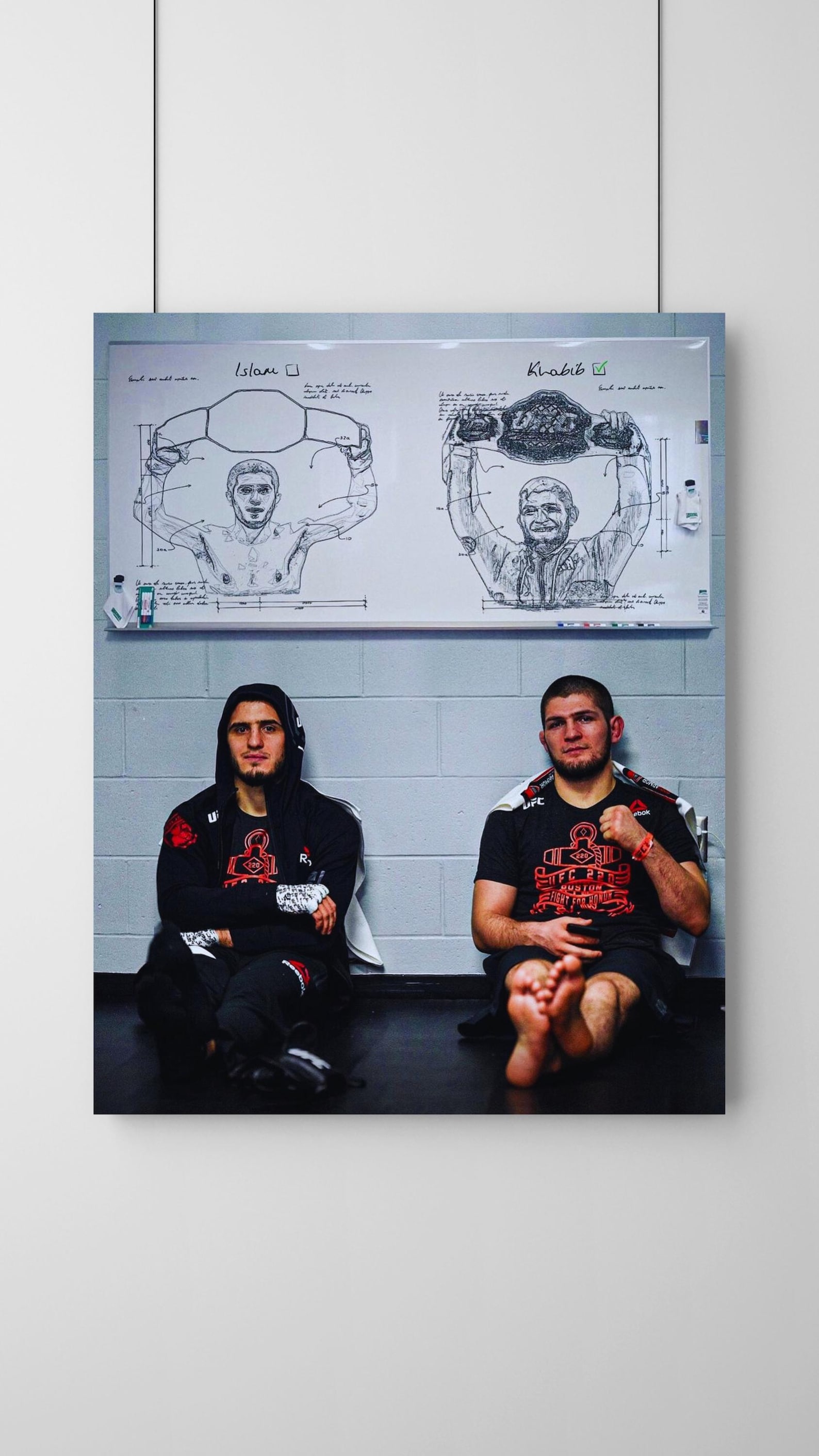Khabib & Islam UFC Poster: Museum-quality Matte Print - Etsy