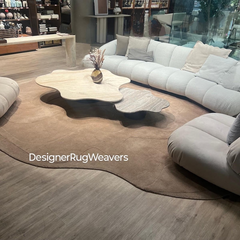 Abstract Shaped Rug - Etsy