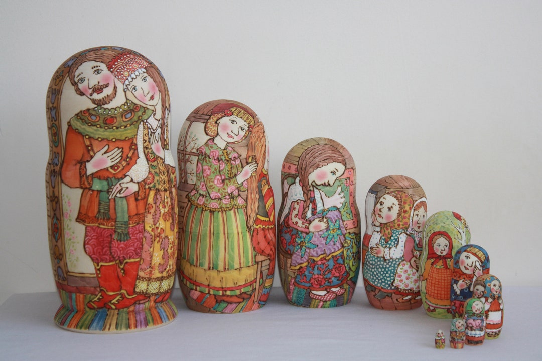 Author's Unique Matryoshka Doll Wedding - Etsy